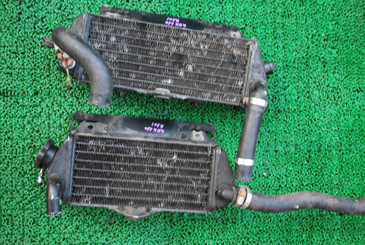 Yahoo!オークション - KDX250 ラジエター 左右 R501