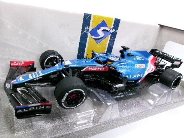 Yahoo!オークション - ソリド 1/18 アルピーヌ A521 F1 #14 ポルトガル...