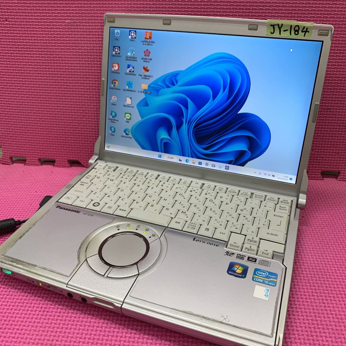 Yahoo!オークション - 管理番号 JY- 184 ノートPC Panasonic CF-S10EWH...