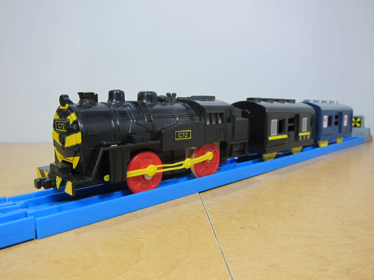 Yahoo!オークション - プラレール SL・C12牽引貨物列車 3両編成 ...