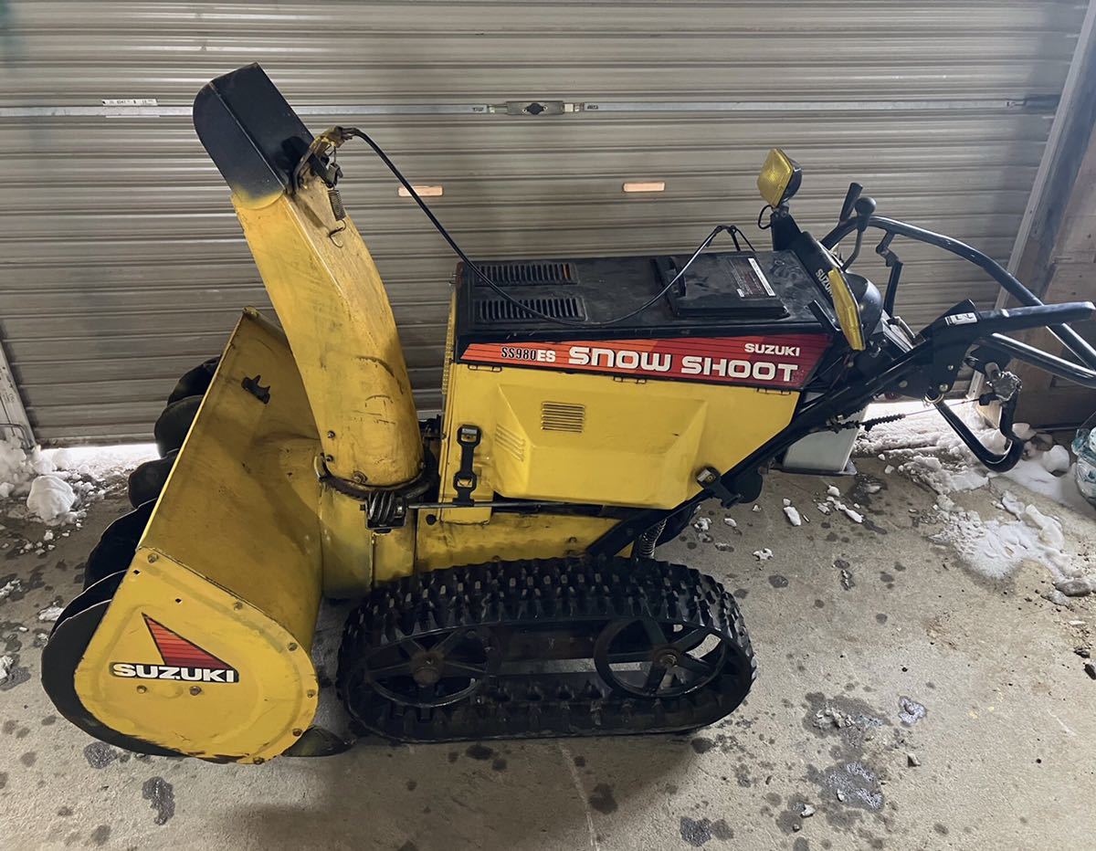 Yahoo!オークション - スズキ 除雪機 SS980ES 北海道 空知 要整備