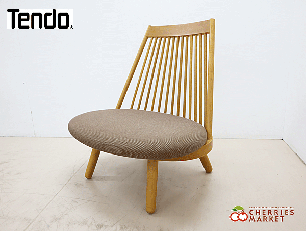 Yahoo!オークション - 展示品 天童木工 TENDO スポークチェア ラウン...