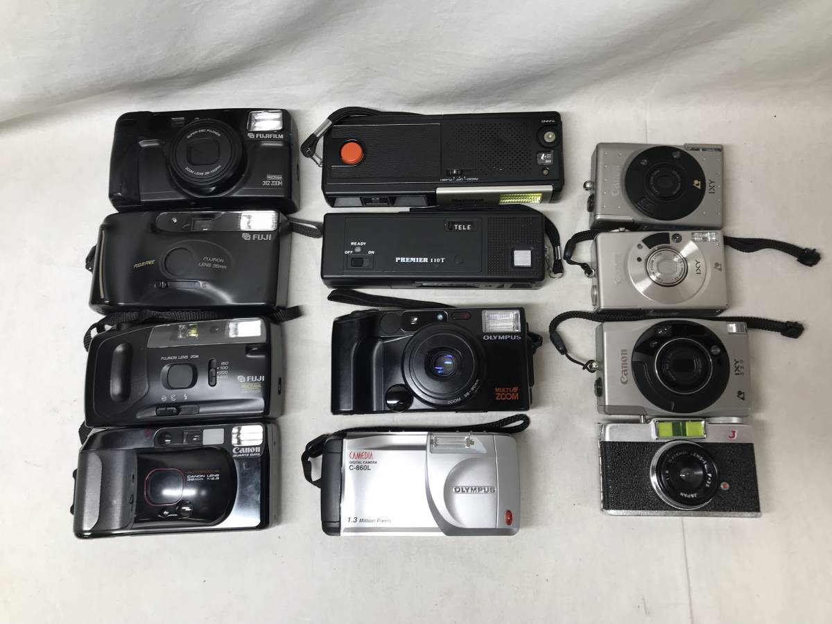 Yahoo!オークション - 【23-0210-03】Canon・FUJI他 コンパクトフィル...