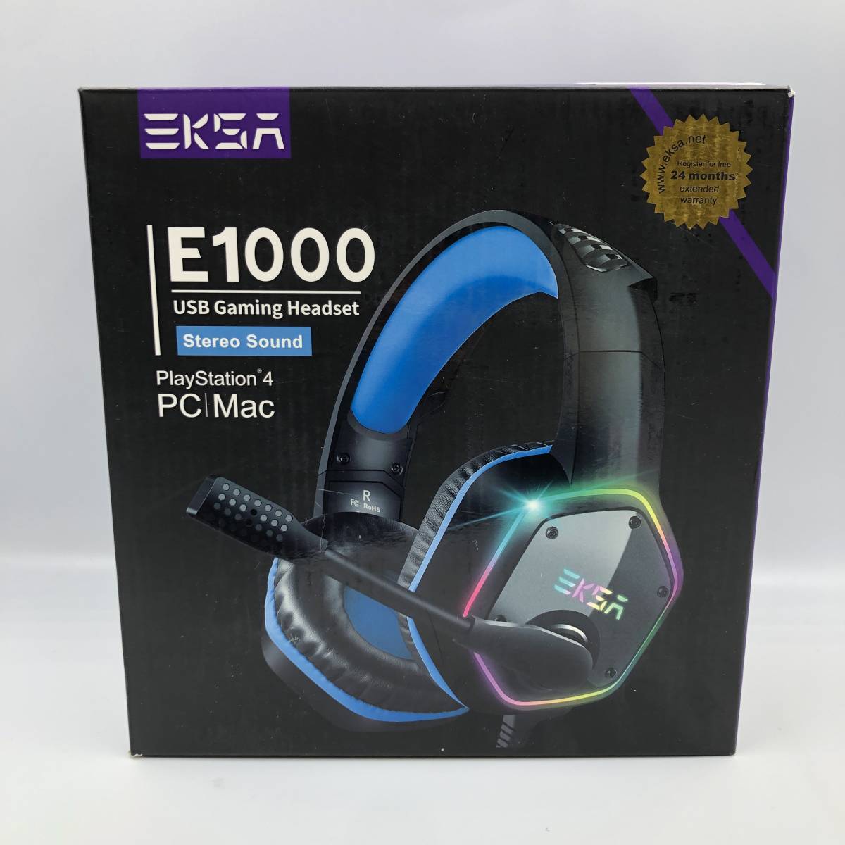 Yahoo!オークション - 【通電確認済】EKSA E1000 USBゲーミングヘッド...