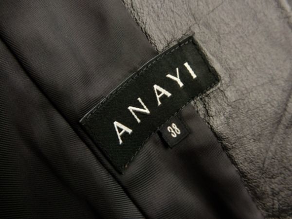 Yahoo!オークション - アナイ ANAYI 大人可愛いダブルジップアップバン...