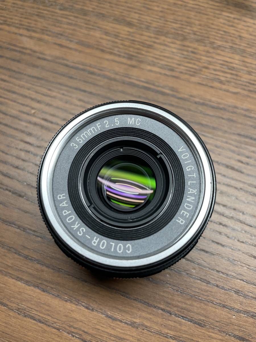 Yahoo!オークション - VOIGTLANDER COLOR SKOPAR 35mm F2.5 MC P Lマウ...