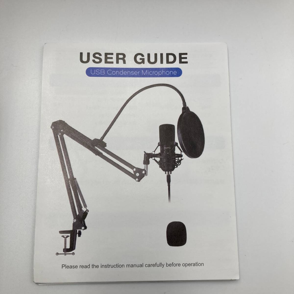 Yahoo!オークション - 【未検品】YOTTO USBマイク コンデンサーマイク/...