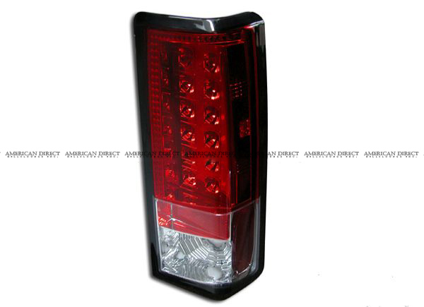 レッド/クリア 85-05y アストロ サファリ LED テールライト 左右2個セット リア バック テール サイド ライト ランプ シボレー GMC(テールライト)｜売買されたオークション ...