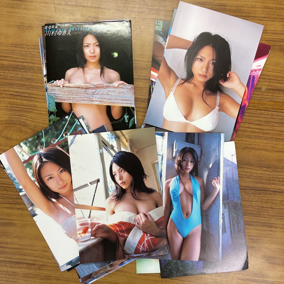 Yahoo!オークション - 川村ゆきえ 写真集 切り抜き 1or8 香港果実