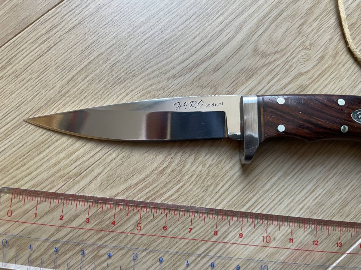 Yahoo!オークション - ナイフ HIRO オリジナル ATS-34 関
