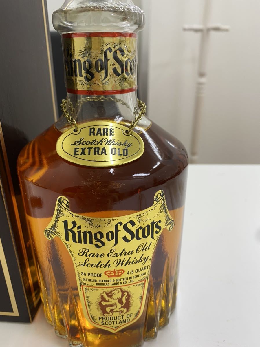 古酒 King of Scots キング オブ スコッツ Rare Extra Old レアエクストラオールド 750ml 43% スコッチ ウイスキー 未開栓(スコッチ)｜売買された ...