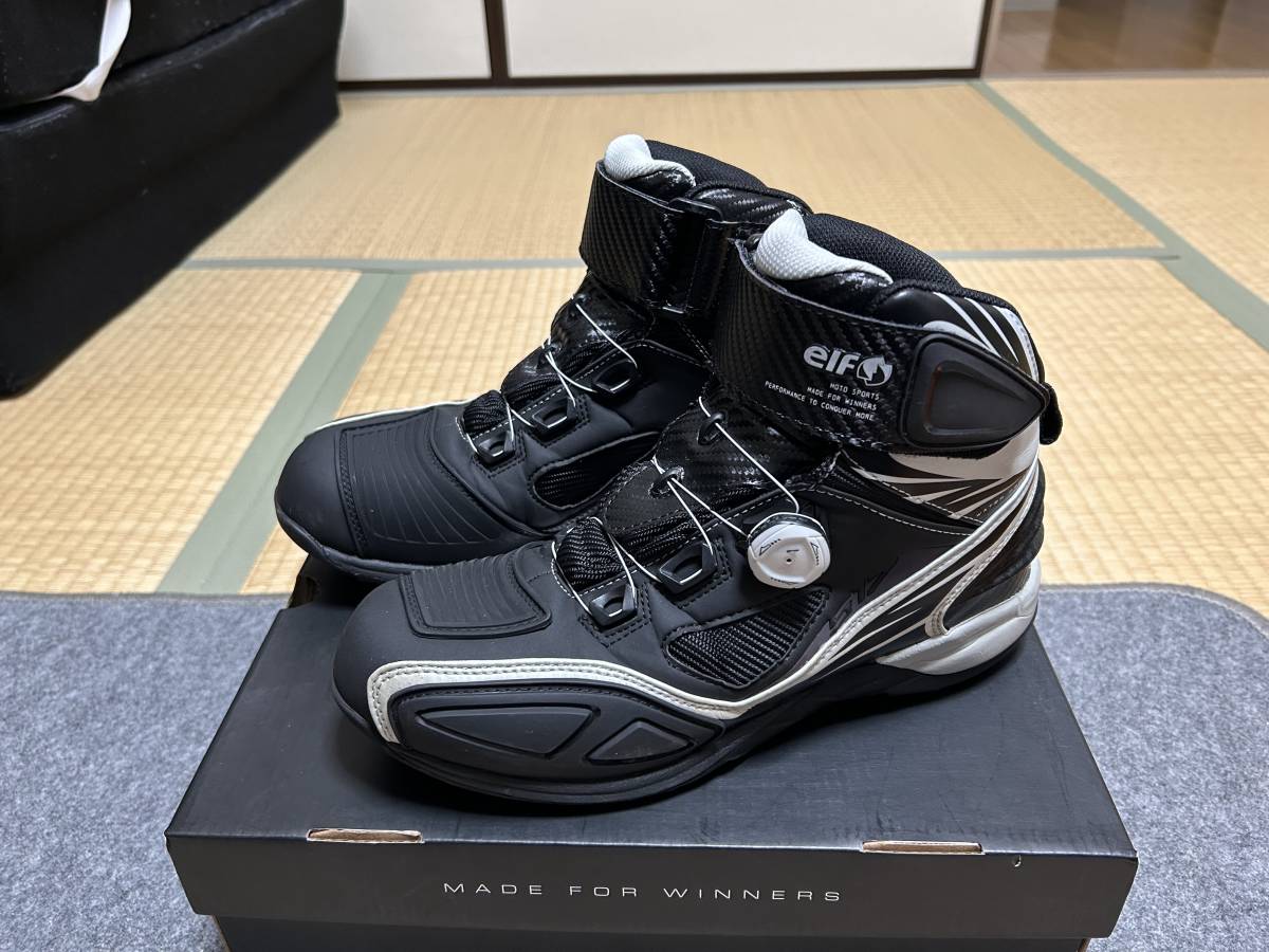 Yahoo!オークション - elf エルフライディングシューズ S17 中古 25.5c...