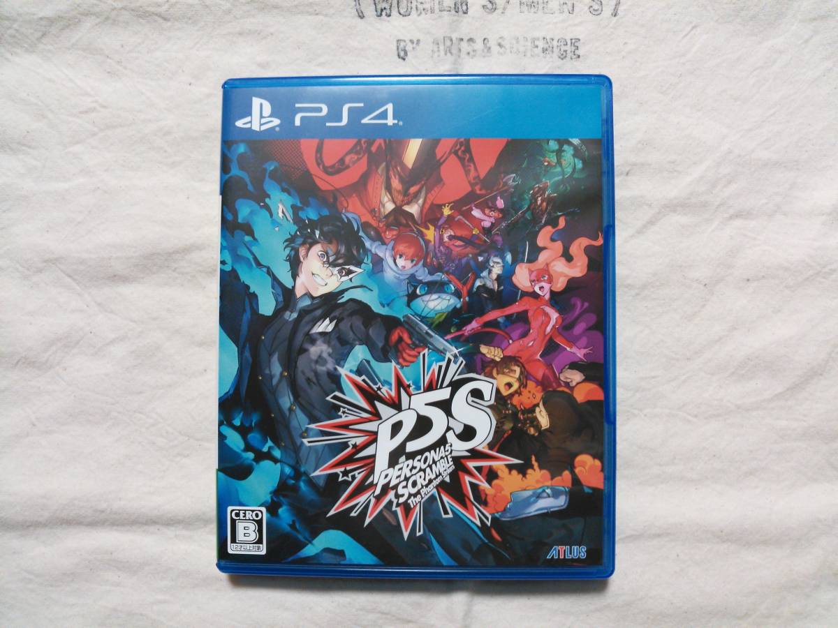 Yahoo!オークション - 【ケース破損あり】PS4 ペルソナ5 スクランブル ...