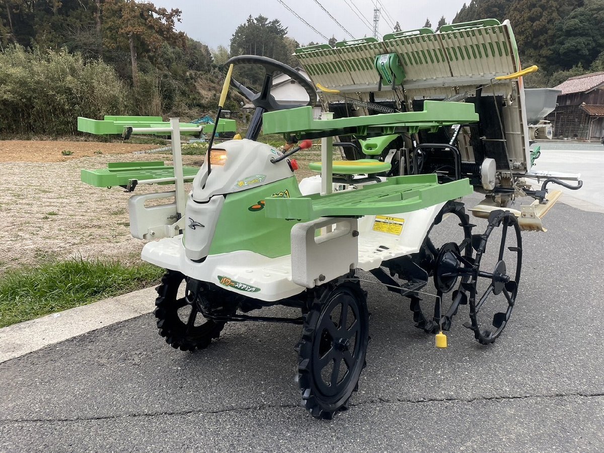 Yahoo!オークション - 動作確認済み ヤンマー 田植機 PeS-1 4条 クラン...