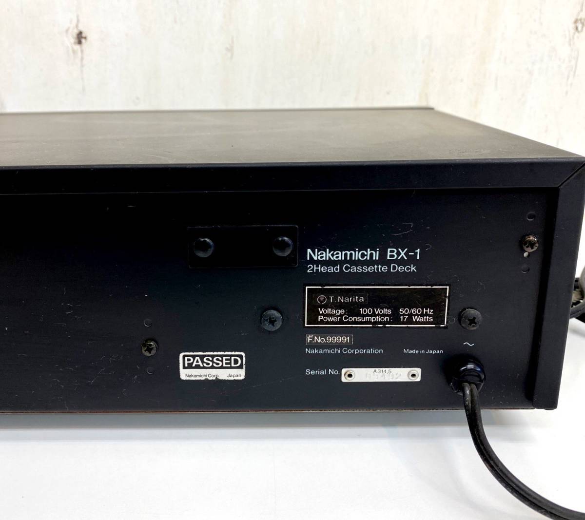 Yahoo!オークション - I2192/カセットデッキ/Nakamichi BX-1 ナカミチ