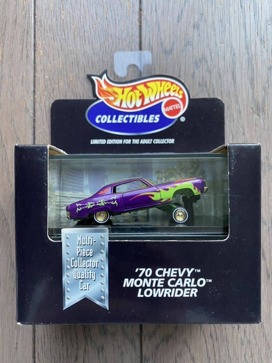 Hot wheels Collectibles ホットウィール ‘70 Chevy Monte Carlo Lowrider モンテカルロ(乗用車)｜売買されたオークション情報、yahooの ...