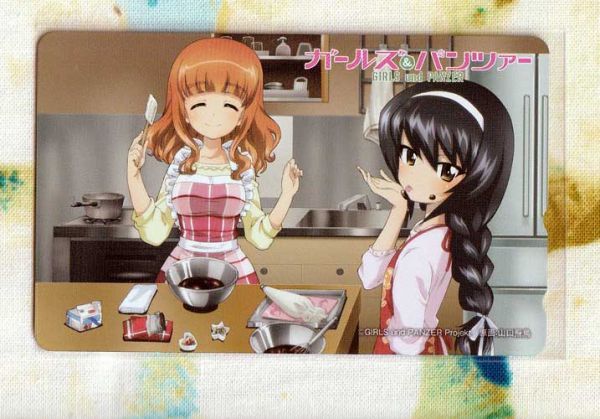 Yahoo!オークション - (Y35-6) ガールズ&パンツァー ガルパン 可愛い美...