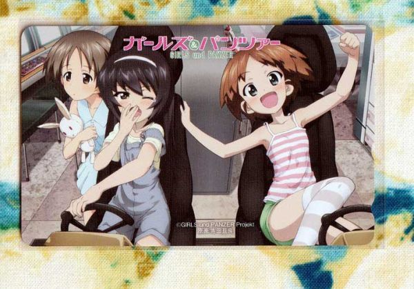 Yahoo!オークション - (Y35-6) ガールズ&パンツァー ガルパン 可愛い美...