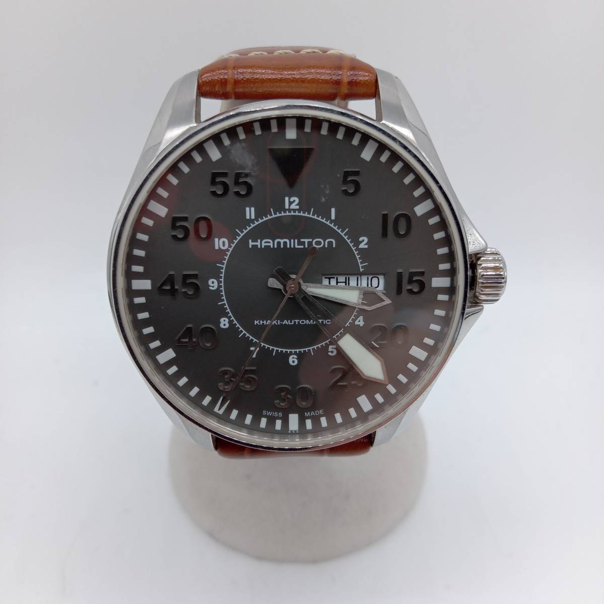 Yahoo!オークション - HAMILTON ハミルトン カーキパイロット H647150 ...