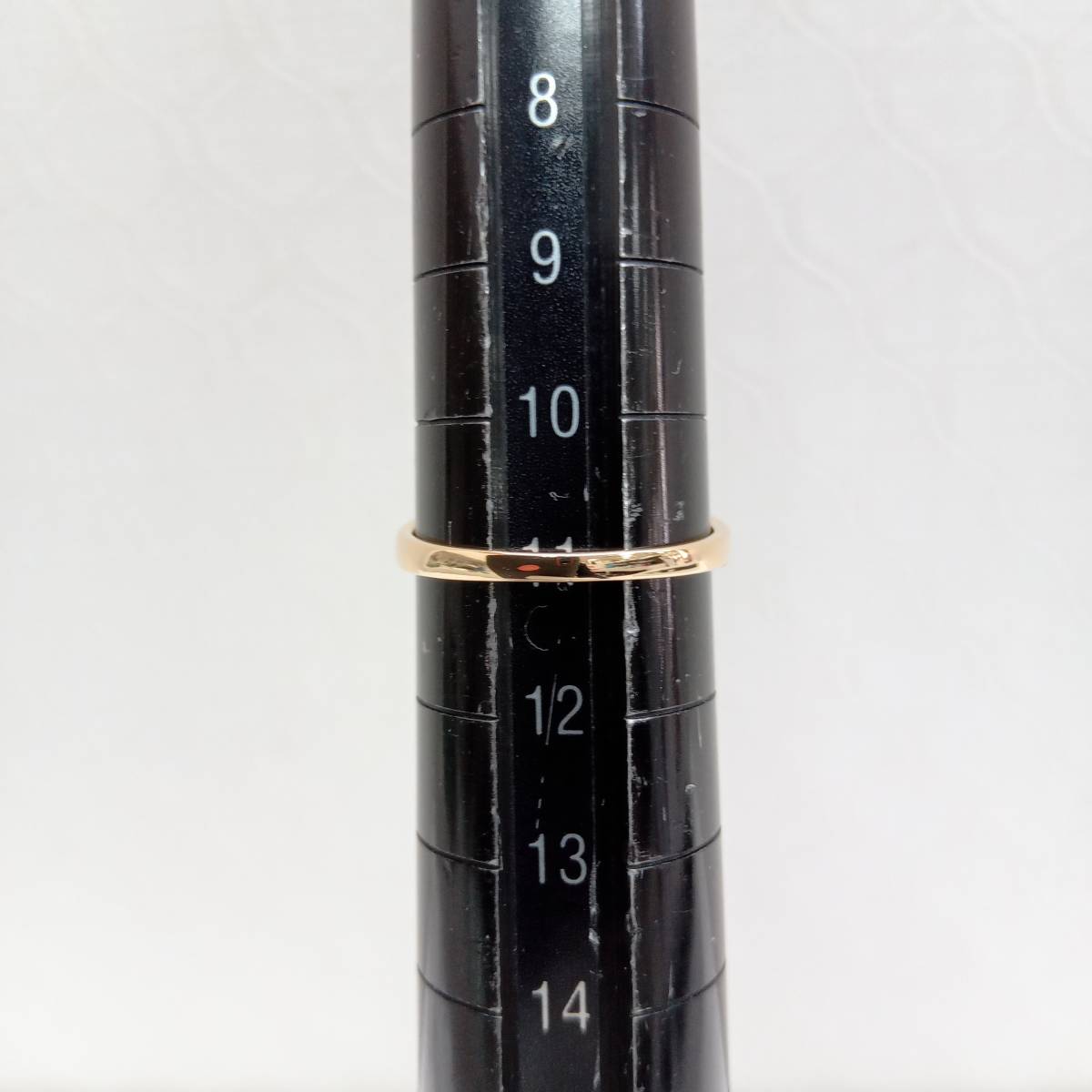 Yahoo!オークション - K18 D0.04ct ゴールド ダイヤモンド リング カラ...