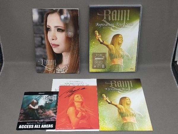 Yahoo!オークション - RAMI [DVD]アスピレーション・ツアー2016 オフ...