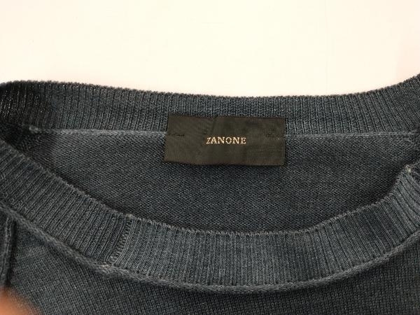 Yahoo!オークション - ZANONE ザノーネ ニット サイズ56 グリーン 店舗...