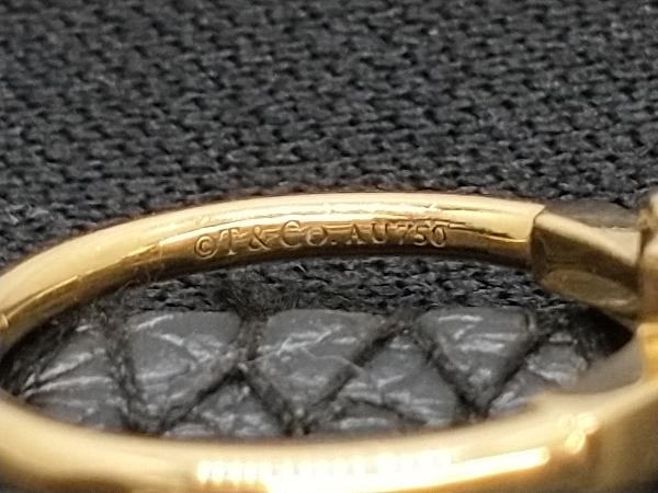 Yahoo!オークション - TIFFANY＆Co／ティファニー／Au750(K18)／Tワイ...