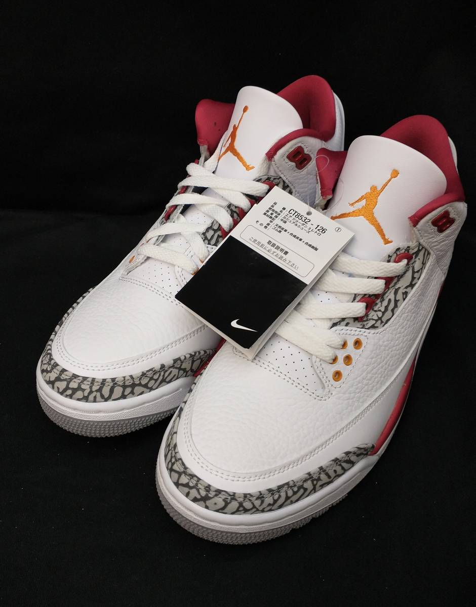 ヤフオク! - [黒タグ付・未使用] NIKE AIR JORDAN 3 RETRO AJ...
