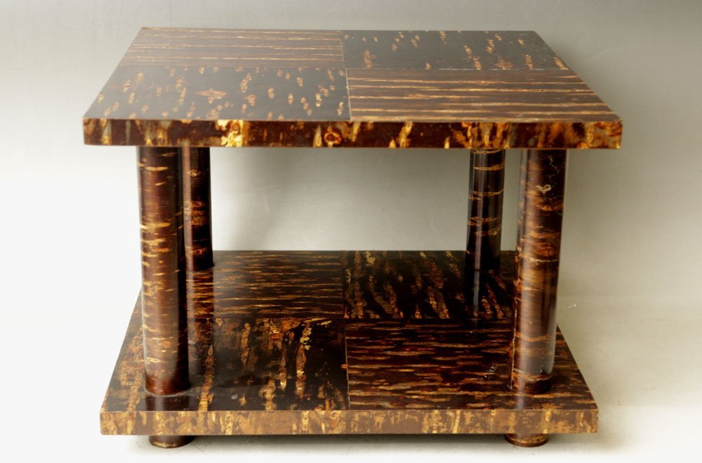 Yahoo!オークション - W-2948 桜皮細工 角館伝統工芸品 角花台 小物上...