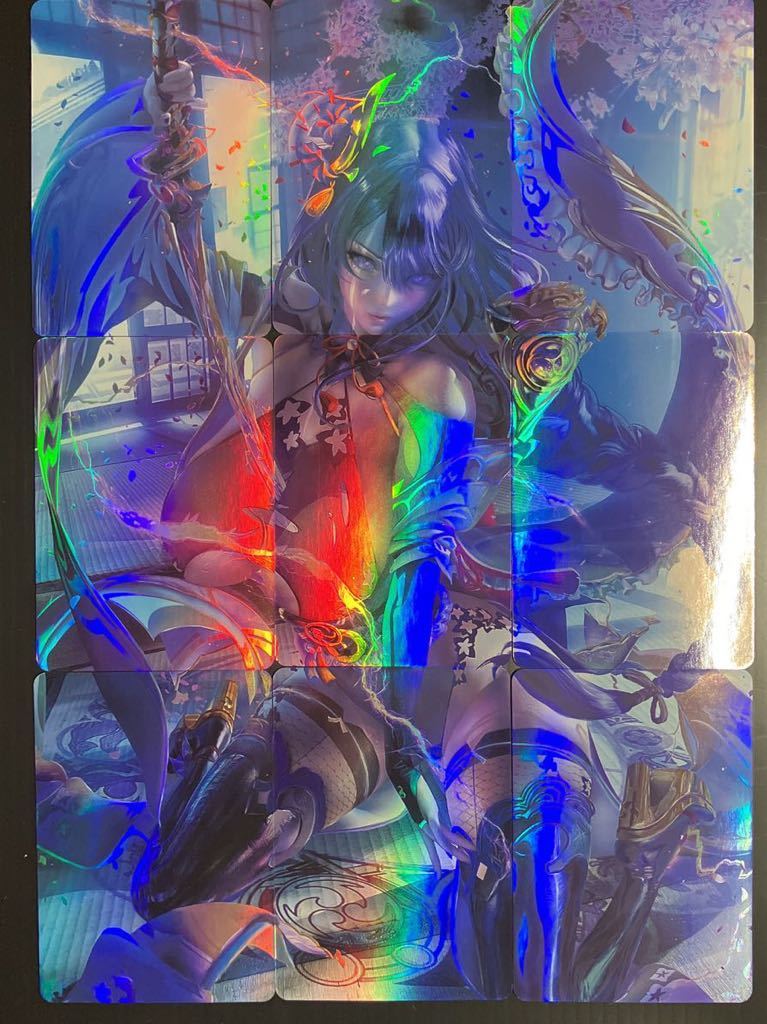 Yahoo!オークション - ACGカード 9枚連結型 9pcs acgカード