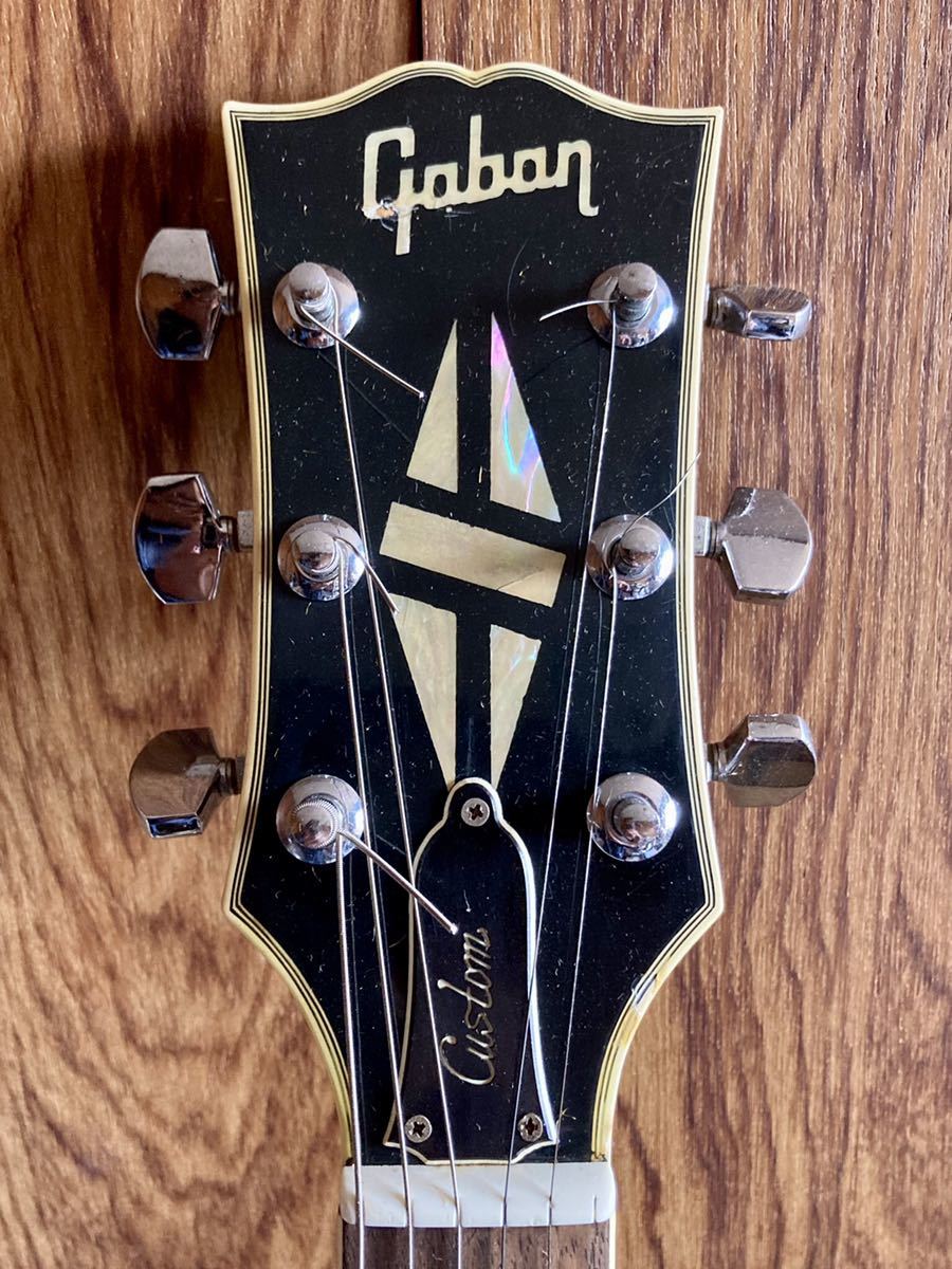Yahoo!オークション - ジャンクGabanギャバン70年代レスポールカスタム...
