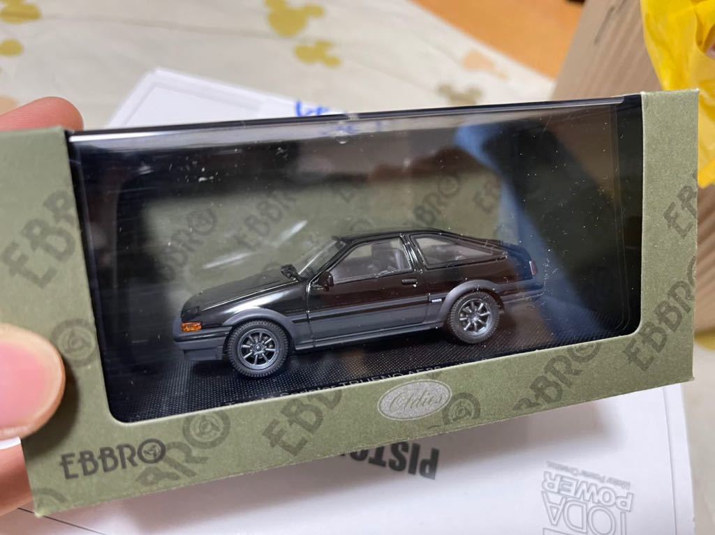 Yahoo!オークション - 絶版エブロ1/43 トヨタスプリンタートレノAE8...