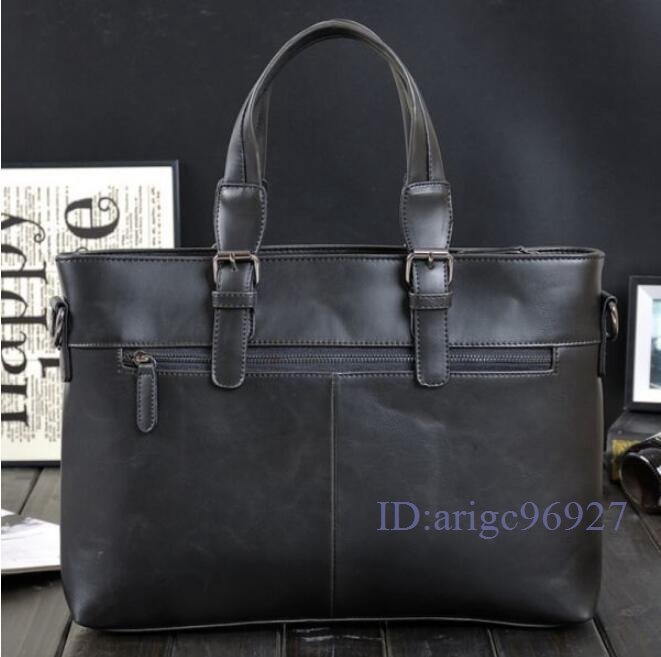 Yahoo!オークション - V726 新品秋冬秋上質ビジネスバック ショルダー...