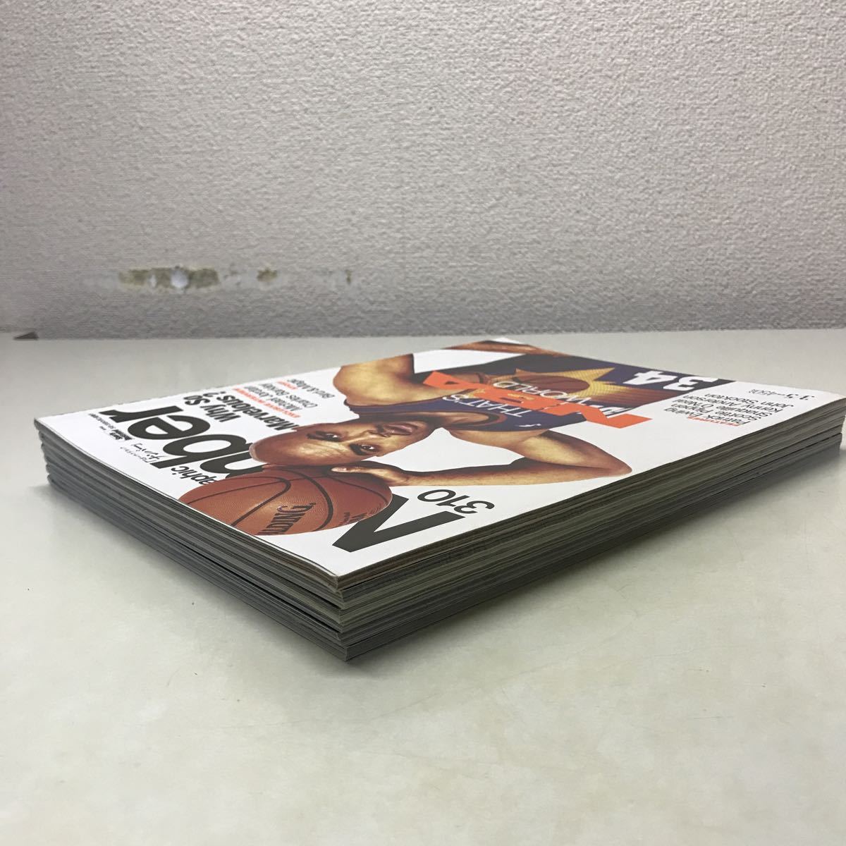 Yahoo!オークション - 230221 Q13 雑誌 Number NBAまとめ6冊セット 199...