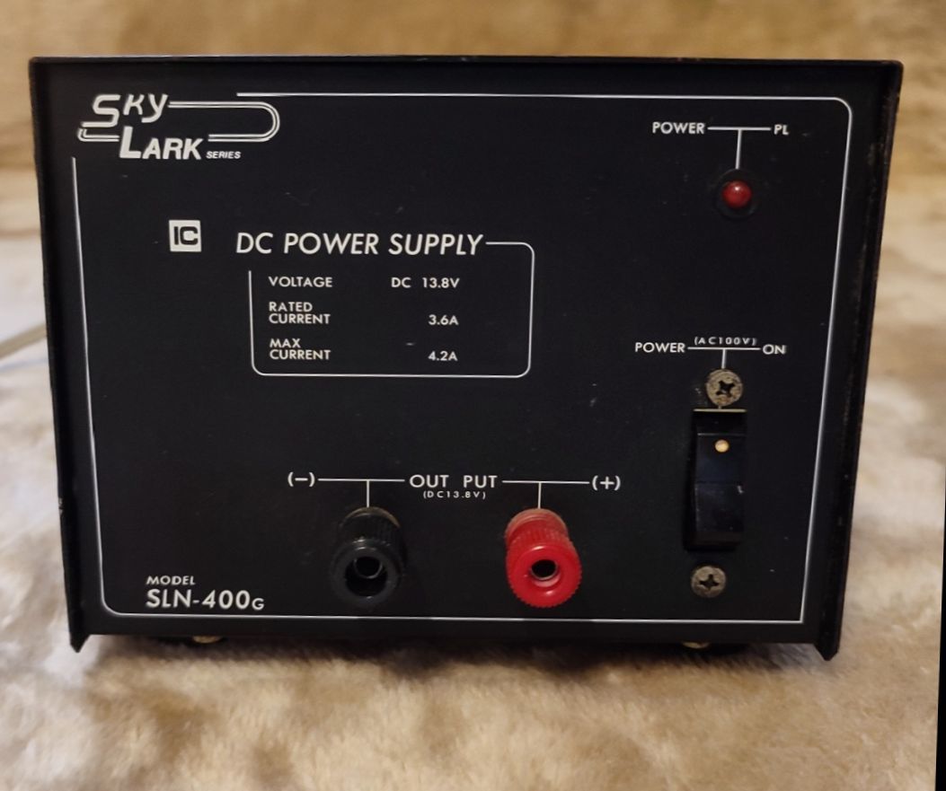 DC電源 13.8V Max4.2A Sky Lark SLN-400G 直流 安定化電源 無線機等に(アマチュア無線)｜売買されたオークション情報、yahooの商品情報をアーカイブ公開 ...