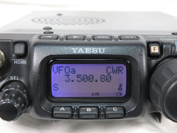 Yahoo!オークション - YAESU FT-817ND 新スプリアス適合 HF/50/144/430...