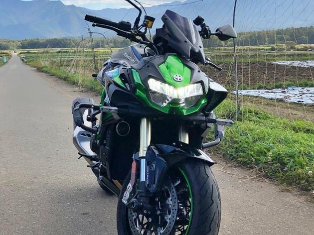 Yahoo!オークション - Kawasaki ZH2 Z H2用エンジンガード フレームス...