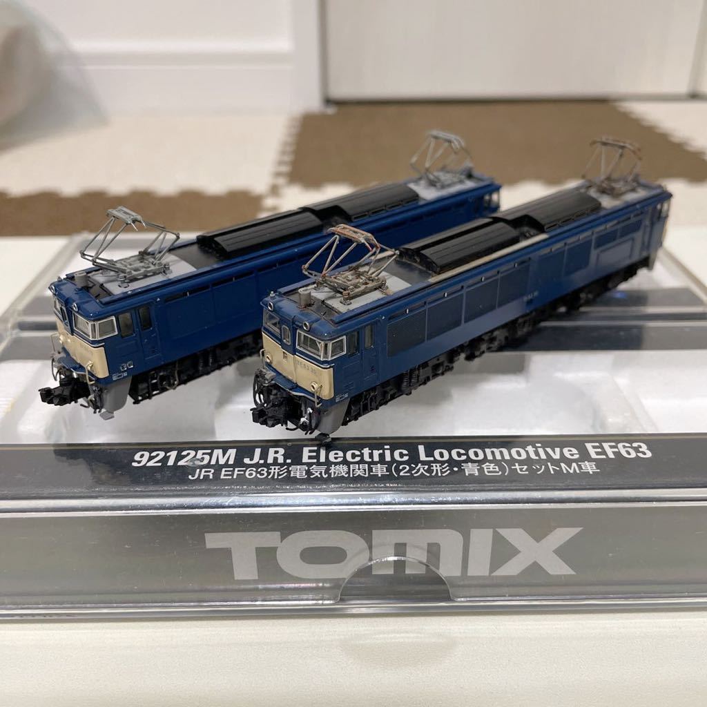 Yahoo!オークション - TOMIX EF63(2次型・青色セット) 加工品 ジャンク