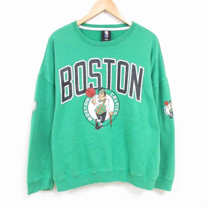 Yahoo!オークション - XL/古着 UNK 長袖 スウェット メンズ NBA ボスト...