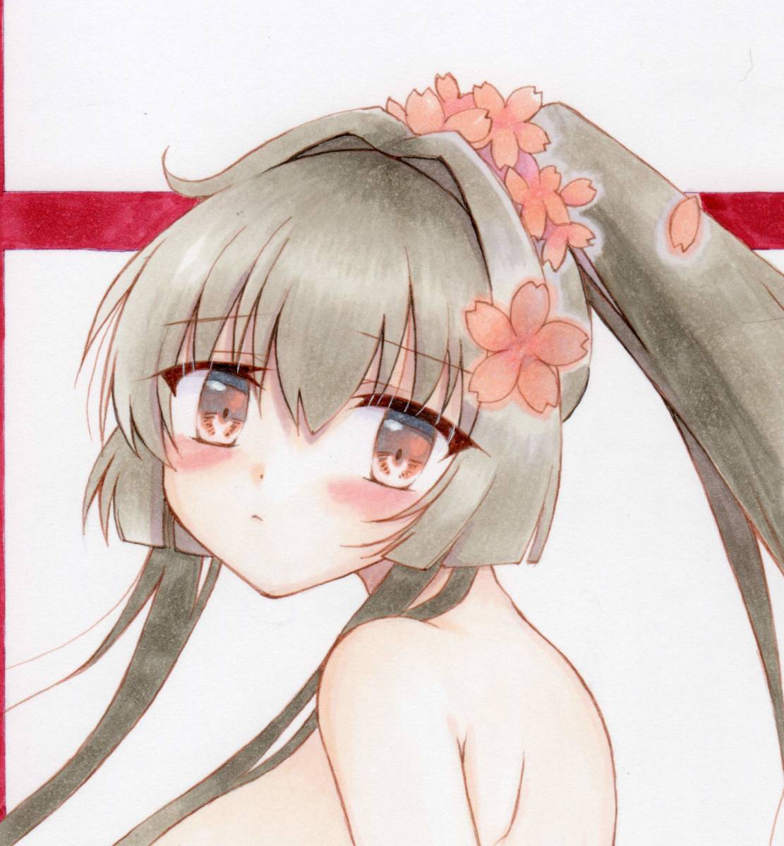 Yahoo!オークション - 手描きイラスト 艦隊これくしょん 艦これ 大和 A...