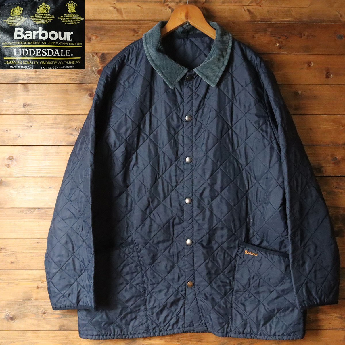 Yahoo オークション E1k S1 27 4 イングランド製 Barbour バブアー L