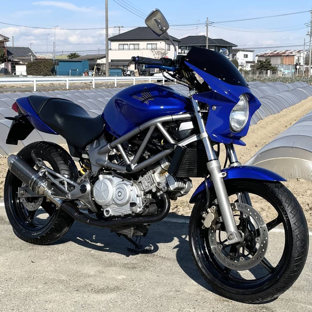 Yahoo!オークション - VTR250 実動 書類付き MC33 タコメーター付き 好...