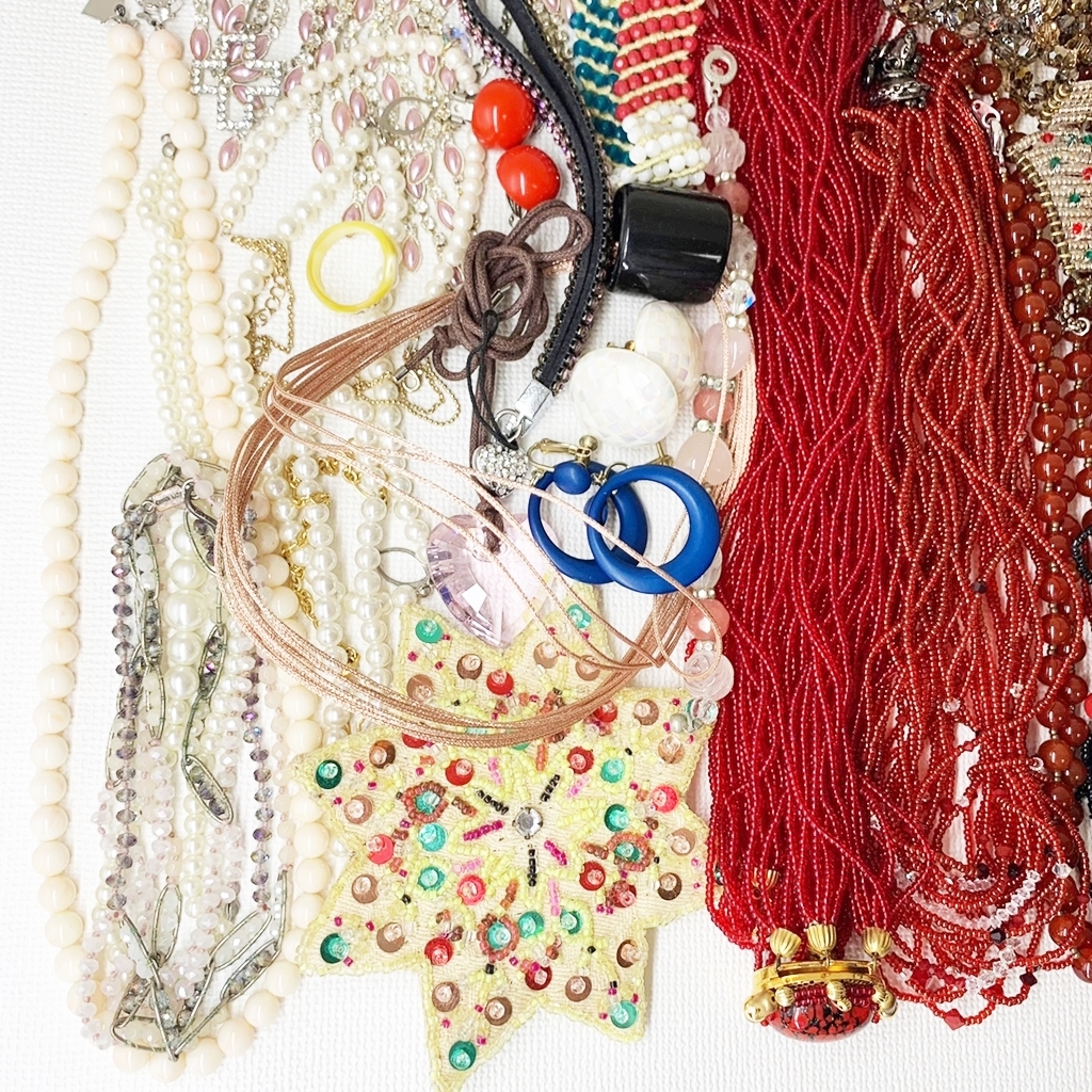 Yahoo!オークション - 【人気】アクセサリー まとめ 総重量 1 195g ネ...