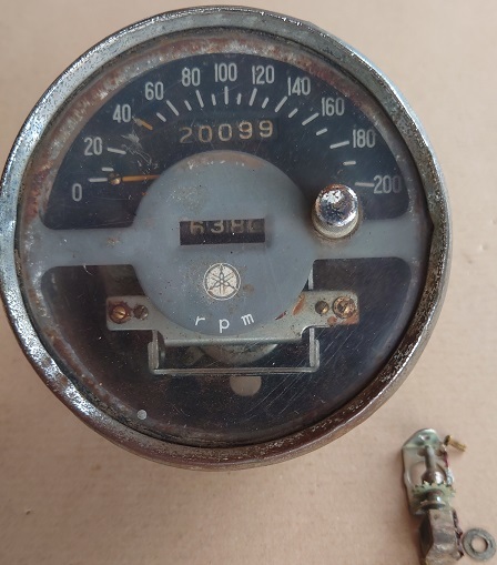 Yahoo!オークション - ヤマハ YDS－1 スピードメーターAcc ジャンク