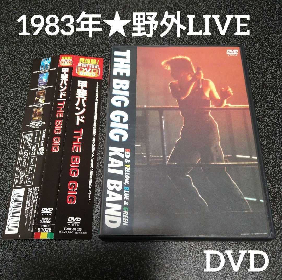 Yahoo!オークション - 甲斐バンド/THE BIG GIG/野外コンサート・ライブ...