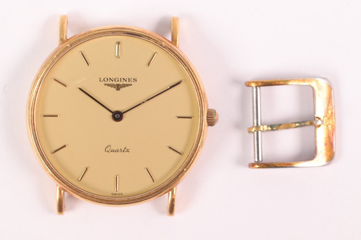 Yahoo!オークション - LONGINES ロンジン L7.989.6 K18/750 18金 金無...