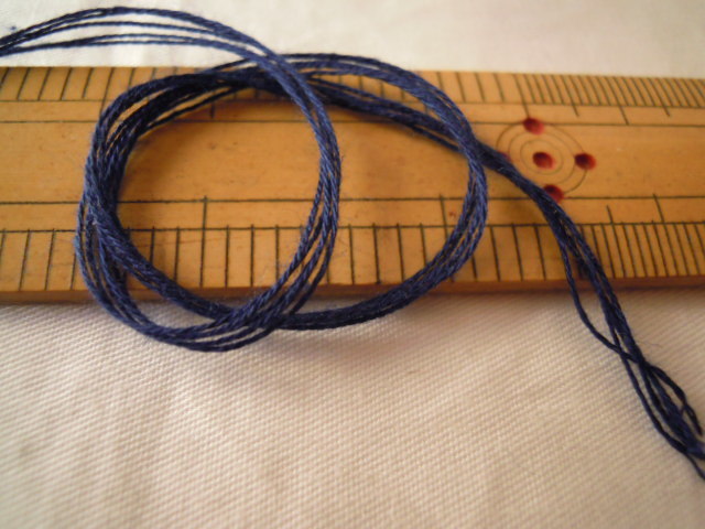 Yahoo!オークション - 綿コットン100％ ヨセ糸 ブルー 約630g