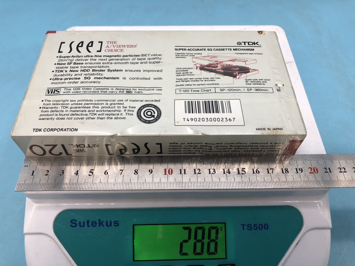 Yahoo!オークション - 【A6204O032】TDK T-120SES VHS Video Cassette ...