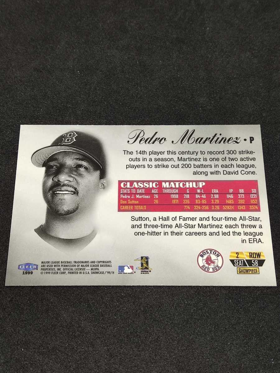 代購代標第一品牌－樂淘letao－1999 FLEER FLAIR SHOWCASE ROW2 PEDRO MARTINEZ ペドロ・マルティネス