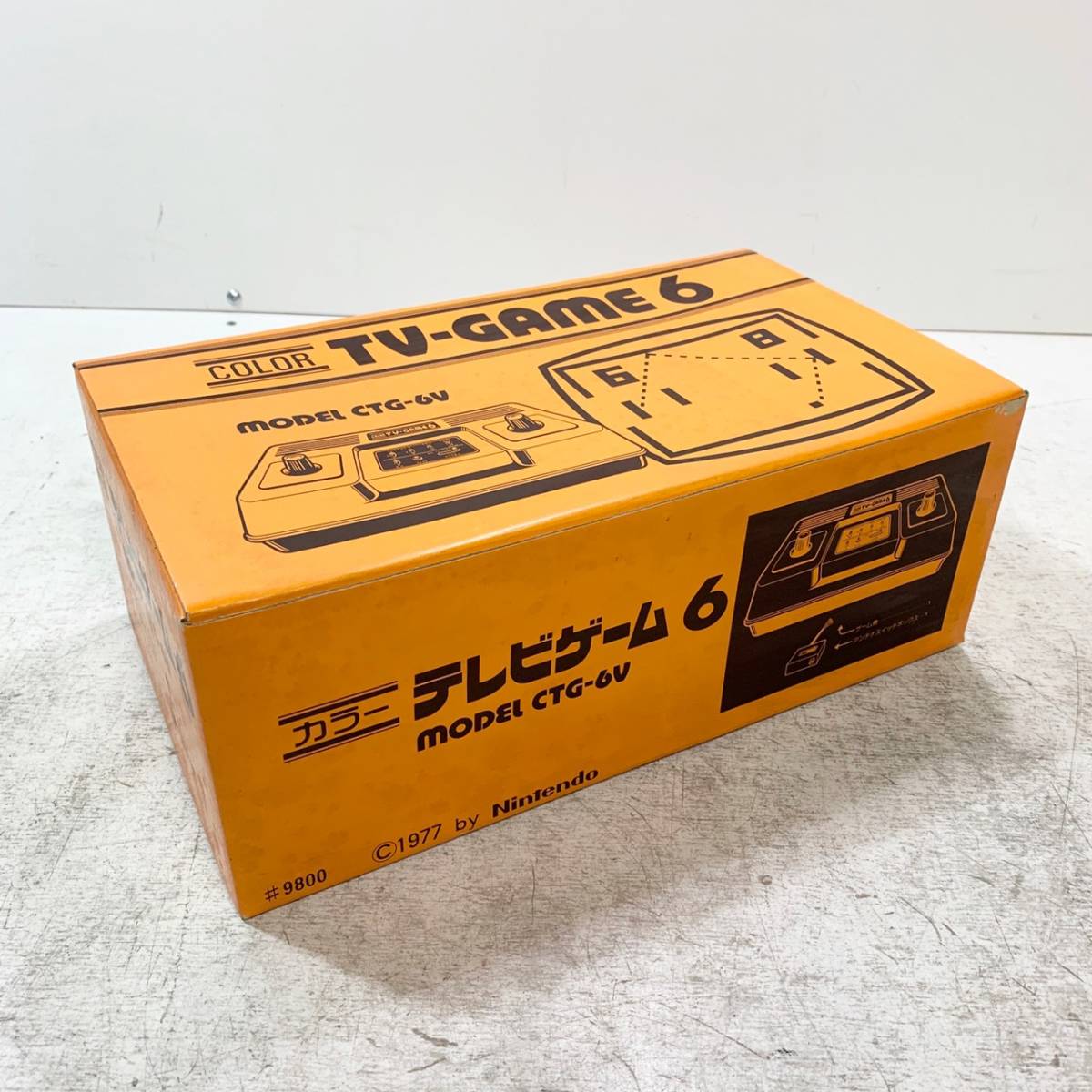 SA75 レア 保管品 1977年 任天堂 カラー テレビゲーム6 MODEL CTG-6V TV 昭和レトロ ゲーム機 箱 取説 付属品 付き(その他)｜売買されたオークション情報 ...